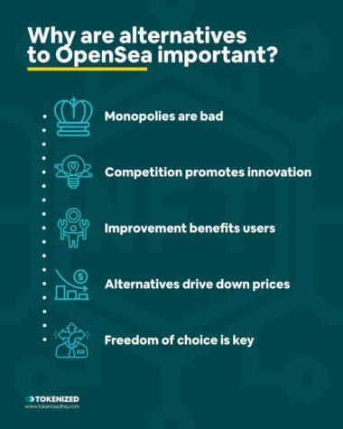 3 OpenSea Alternatives That Everyone Should Know — Tokenized