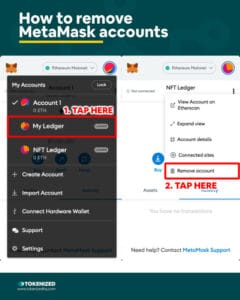 How to Delete MetaMask Accounts the Right Way — Tokenized