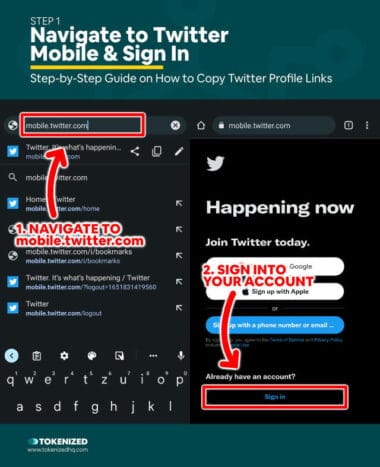 Solved: How to Copy Twitter Profile Links the Right Way — Tokenized