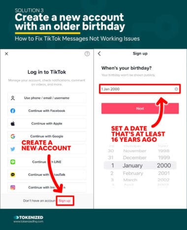 Solved: TikTok Messages Not Working? Here's the Fix! — Tokenized