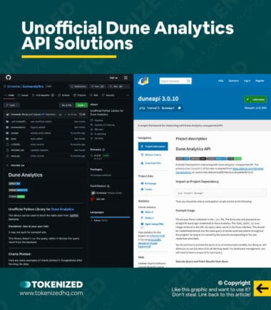 Dune Analytics API: Everything You Need to Know — Tokenized