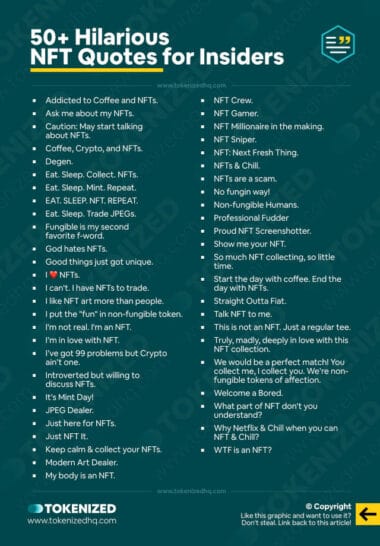 50+ Hilarious NFT Quotes That Will Make You Chuckle — Tokenized