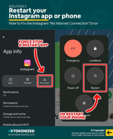 Solved: How to Fix Instagram No Internet Connection Errors — Tokenized