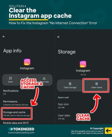 Solved: How to Fix Instagram No Internet Connection Errors — Tokenized