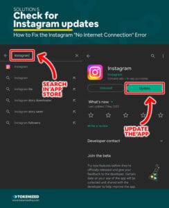 Solved: How to Fix Instagram No Internet Connection Errors — Tokenized