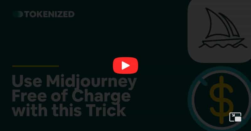 Use Midjourney Free of Charge with this Trick — Tokenized
