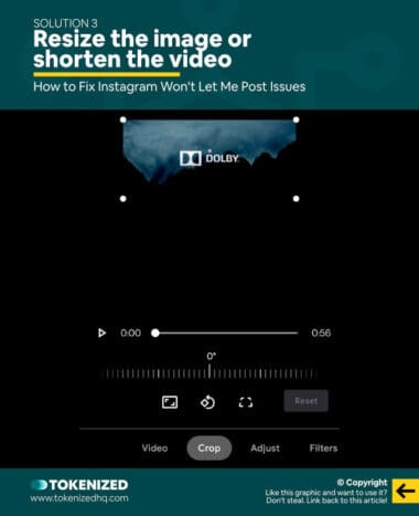 [SOLVED] Instagram Won't Let Me Post! How Do I Fix It? — Tokenized