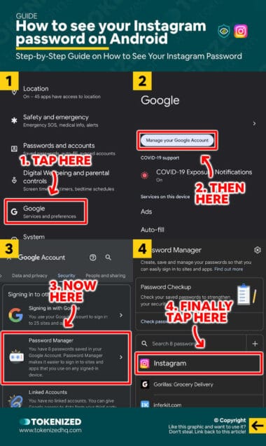 Solved: How to See Your Instagram Password — Tokenized