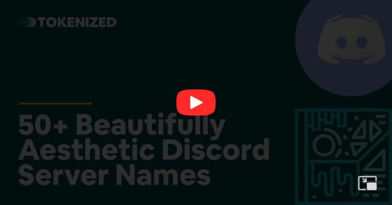 50+ Beautifully Aesthetic Discord Server Names [+ Free PDF] — Tokenized