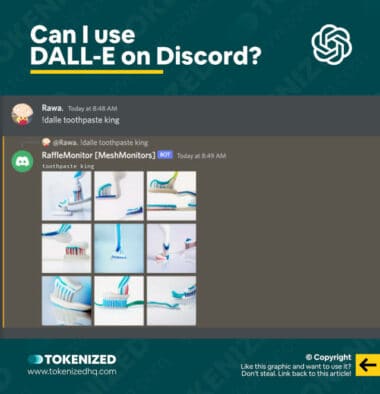How to Get a DALL-E Discord Bot — Tokenized