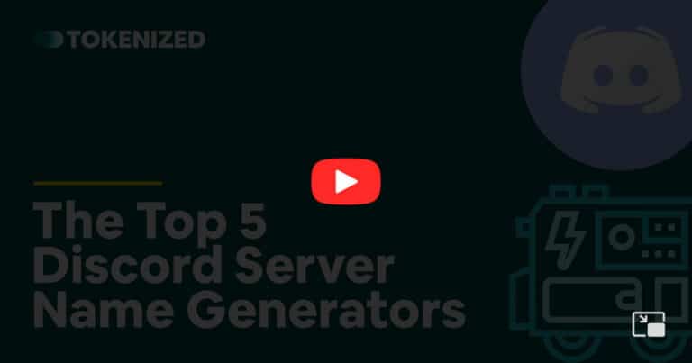 Top 5 Discord Server Name Generators in 2023 — Tokenized