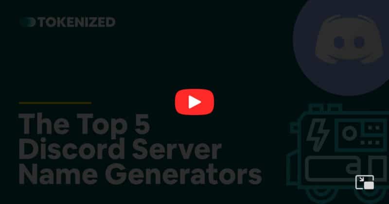 Top 5 Discord Server Name Generators in 2023 — Tokenized