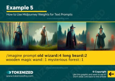 Explained: Midjourney Weights for Text Prompts — Tokenized