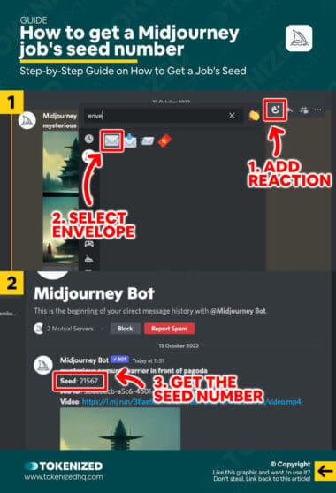 Explained: Midjourney Seed Command — Tokenized