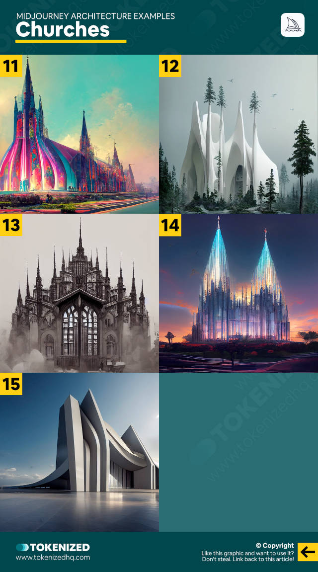 50+ Mind-Blowing Midjourney Architecture Examples — Tokenized