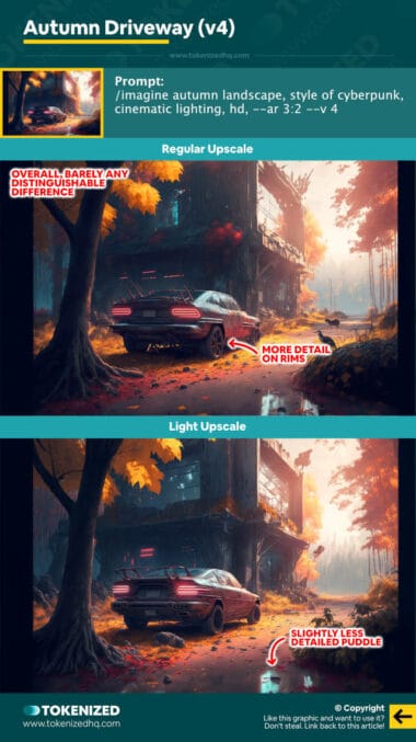 Explained: Midjourney Uplight Parameter — Tokenized