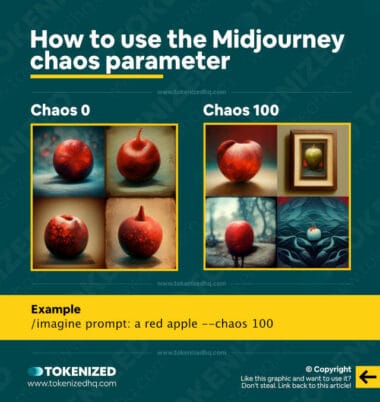 Explained: Midjourney Chaos Parameter — Tokenized