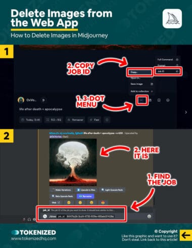 How to Delete Images in Midjourney Easily in 5 Seconds — Tokenized