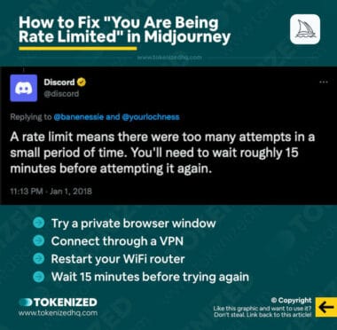 [SOLVED] Midjourney: "You Are Being Rate Limited" — Tokenized