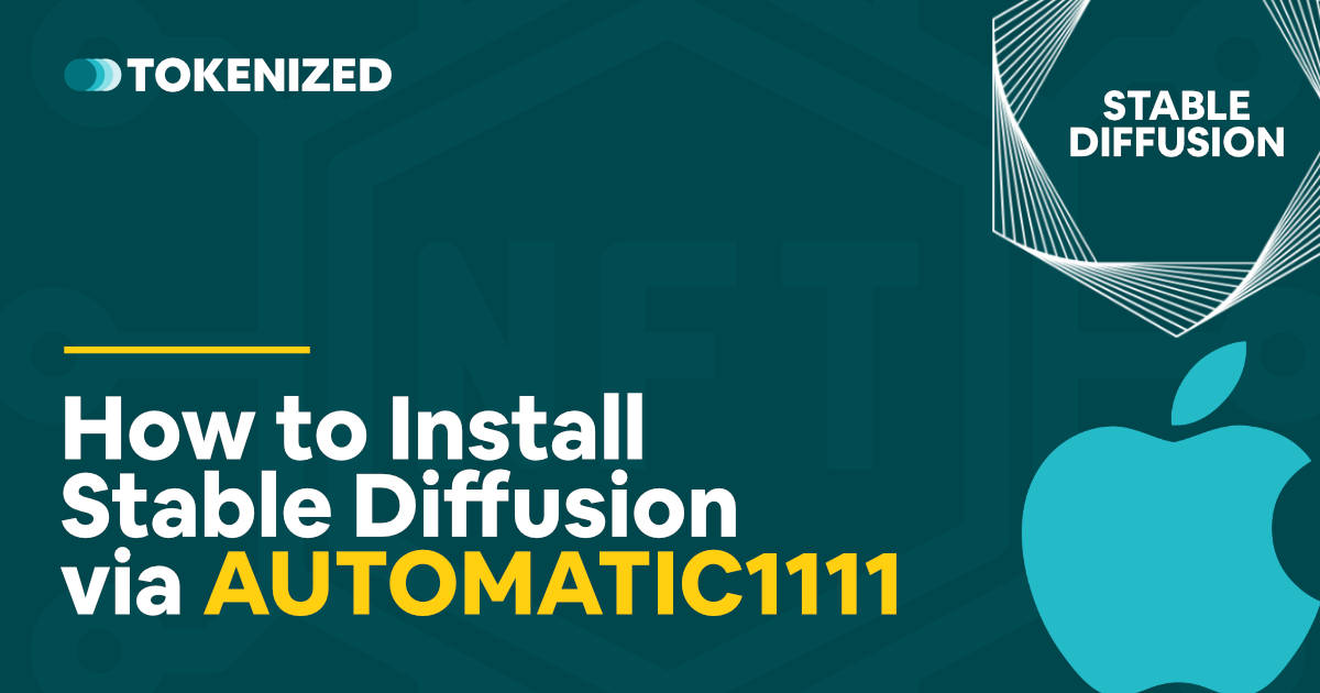 How to Install Stable Diffusion on macOS via AUTOMATIC1111 — Tokenized
