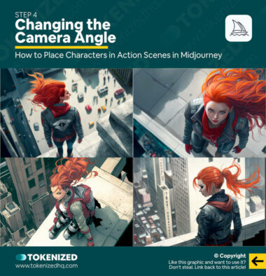 How to Place Characters in Action Scenes in Midjourney — Tokenized