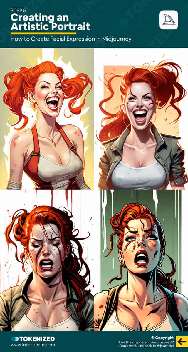 How to Create Midjourney Facial Expressions — Tokenized