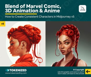 Creating Consistent Characters in Midjourney v5 — Tokenized