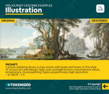 Explained: Midjourney Describe Command — Tokenized