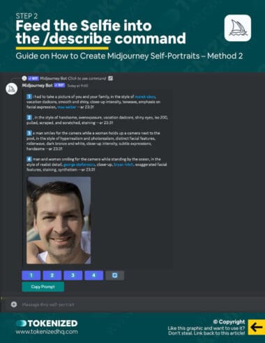 How to Create a Midjourney Self Portrait in v5 — Tokenized