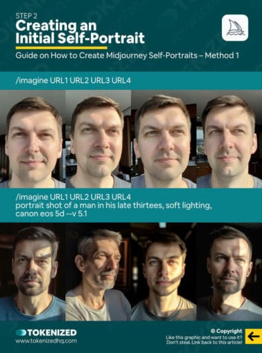 How to Create a Midjourney Self Portrait in v5 — Tokenized